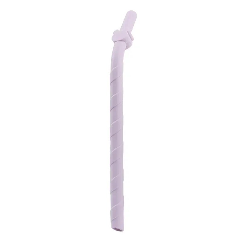 Силиконовая многоразовая соломинка MOONBIFFY, Цвет: 1pc-D