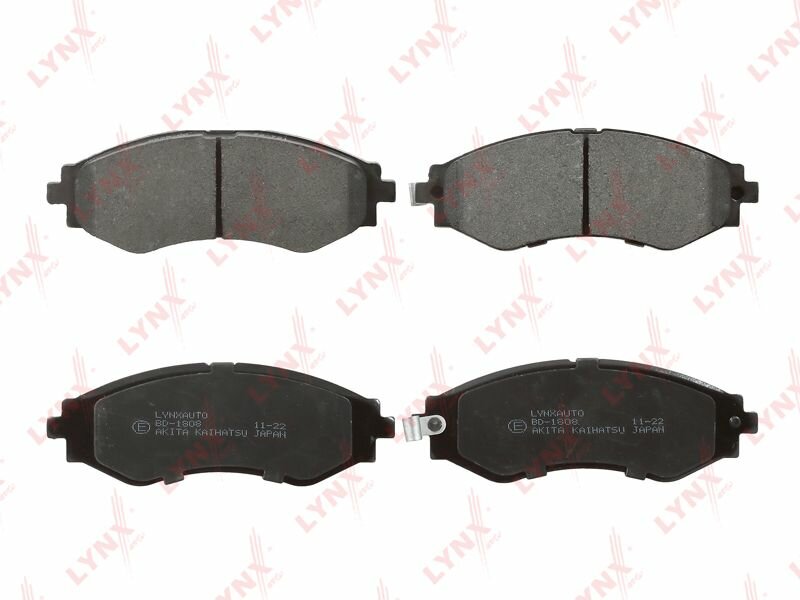 LYNXauto Колодки тормозные дисковые передние для Chevrolet Epica (KL1_) 05- / Evanda 05- / Daewoo (KLAL) 02- / Leganza / Kondor (KLAV) 97-04 / Nubira (J150) 99-02