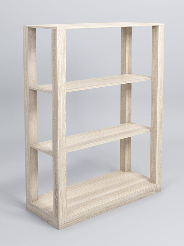 Стеллаж "фаворит" №1, Дуб Сонома. Производитель товара - компания Westcom.