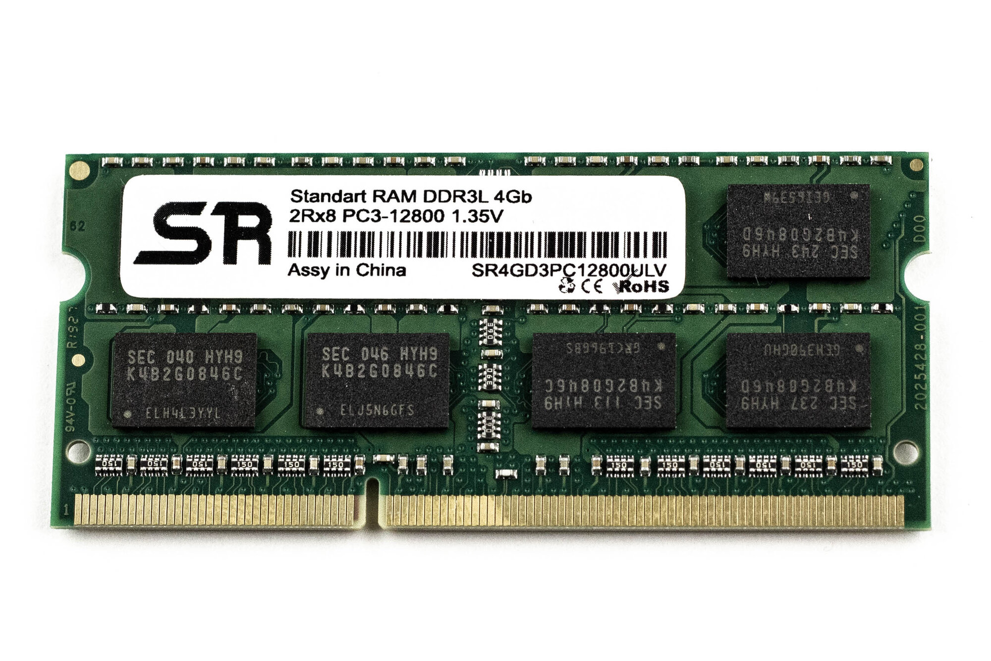 Оперативная память DDR3L SODIMM 4Gb 1600MHz 1.35V Ankowall