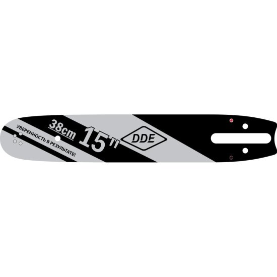 Шина пилы Dde цепной сварная 15"/ 38 см .325"-1,6-62 зв (для цепи 22) 153SLGD025