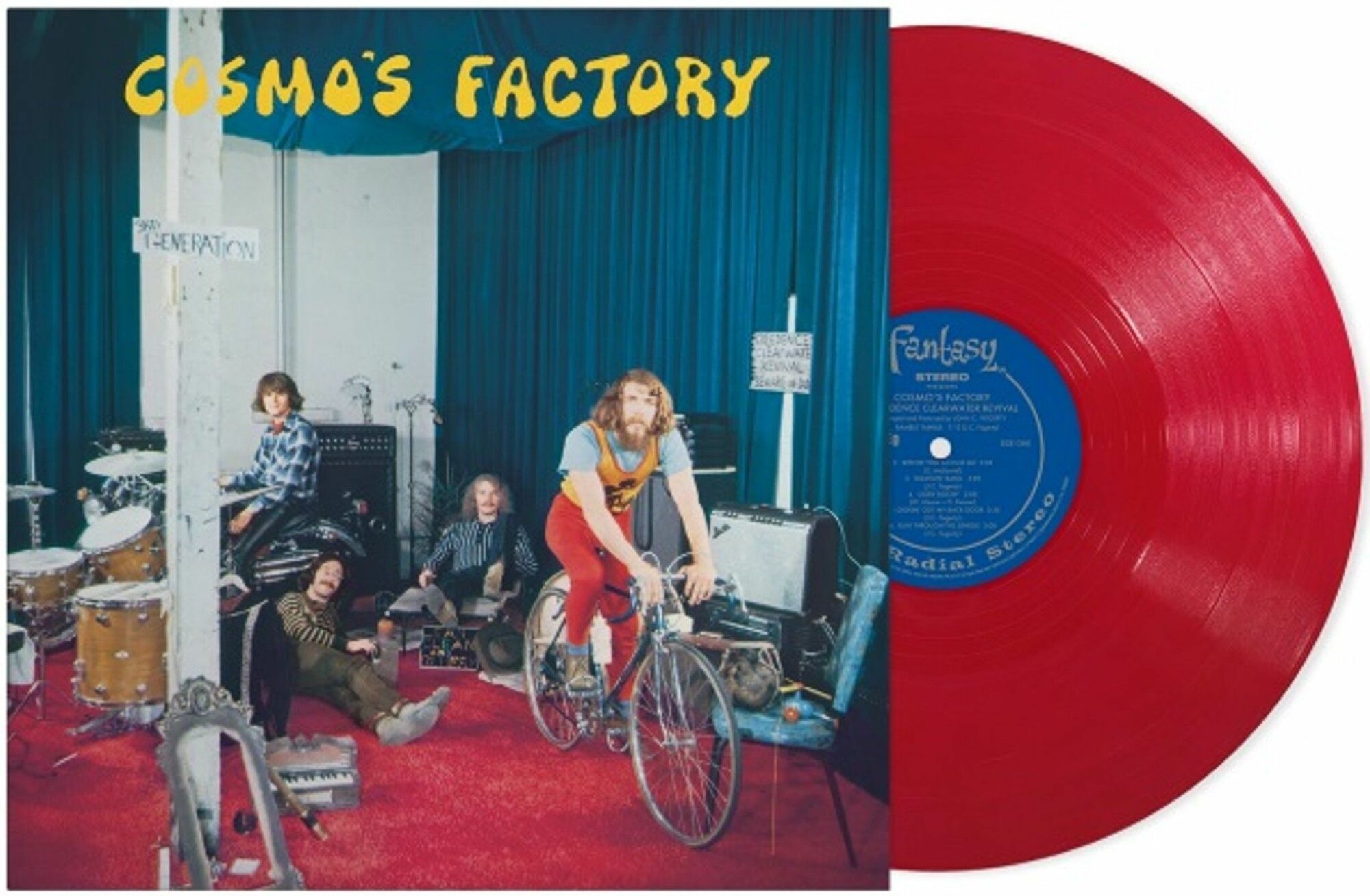 Creedence Clearwater Revival – Cosmo`s Factory [Opaque Apple Red Vinyl] (LP)
