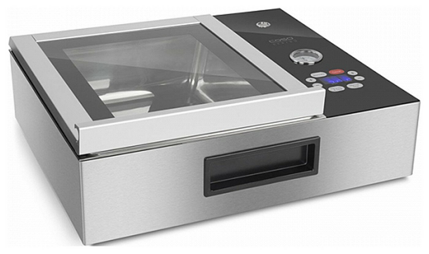 Вакуумный упаковщик Caso VacuChef Slim-Line, дисплей, мощность 400 Вт