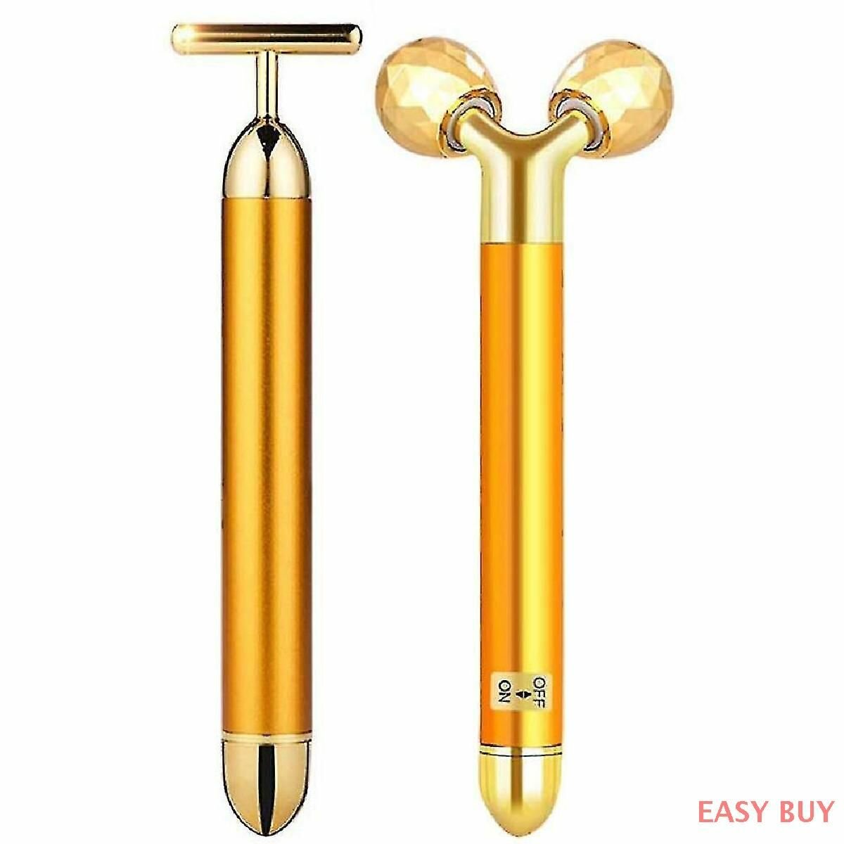 MAIDING 2-en-1 Beauty Bar 24k Золотой импульсный массажер для лица-MAI