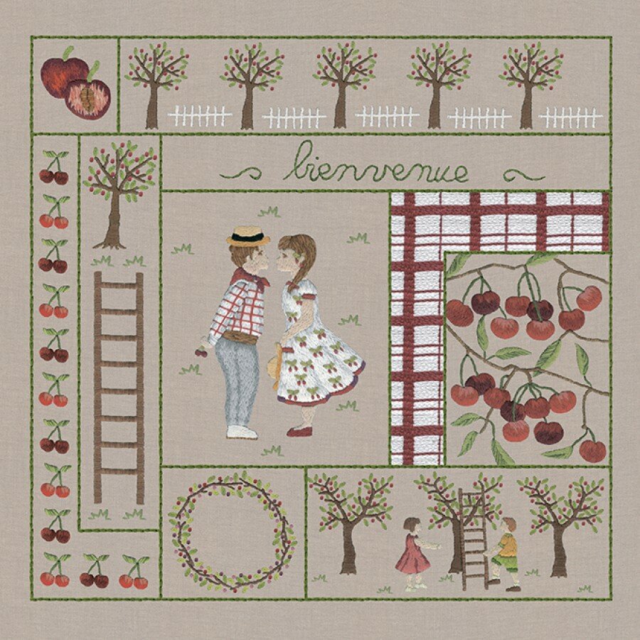 Набор для вышивания: June (Июнь)