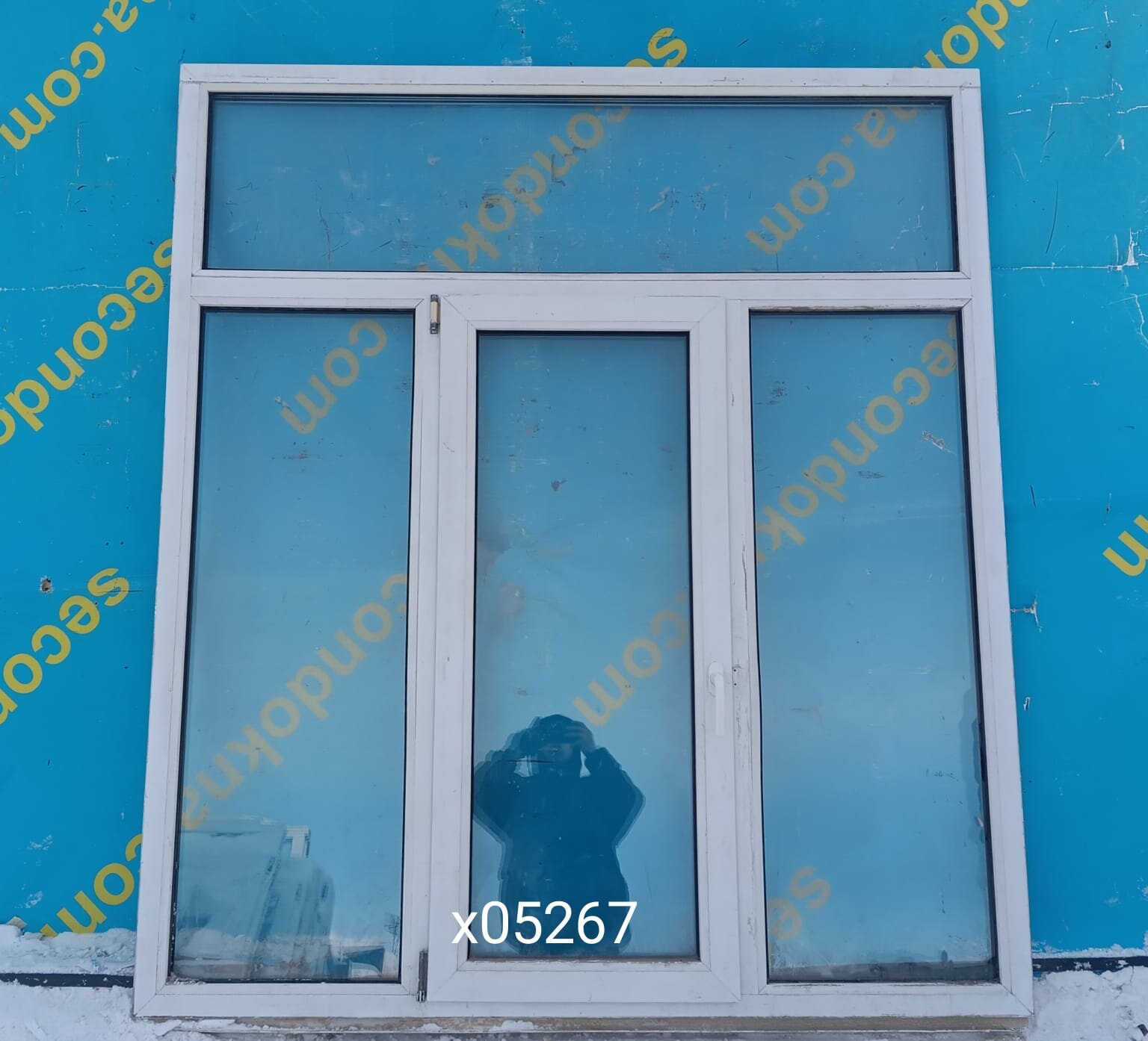 Пластиковое окно Б/У 1960(в) 1500 об х 1730(ш)