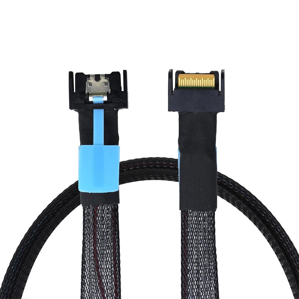 Кабель XT-XINTE PCIe Gen5 4i to MCIO 4i, 50cm