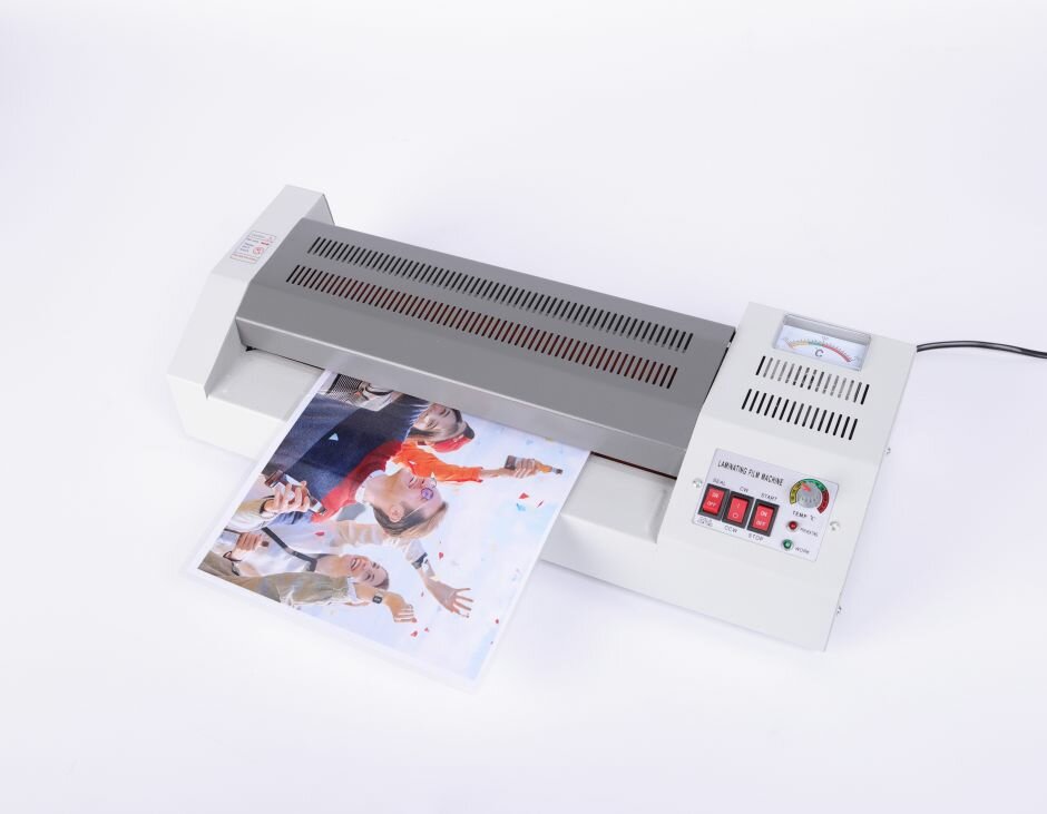 Ламинатор бумаги пакетный для дома и офиса, формат А3, толщ. пленки 1 сторона 60-250 мкм, для горячего и холодного ламинирования