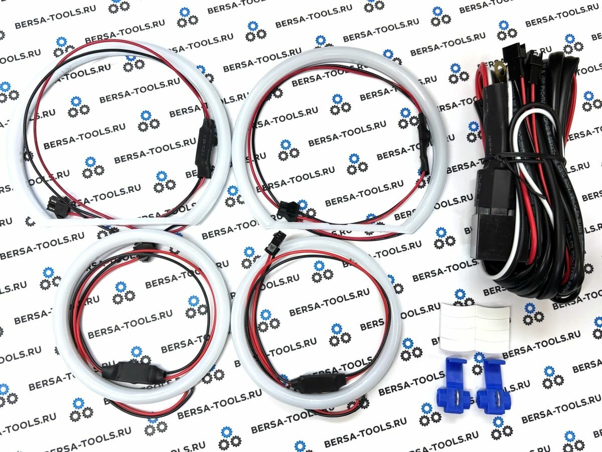 Ангельские глазки Cotton для BMW E87 (Оранжевые)