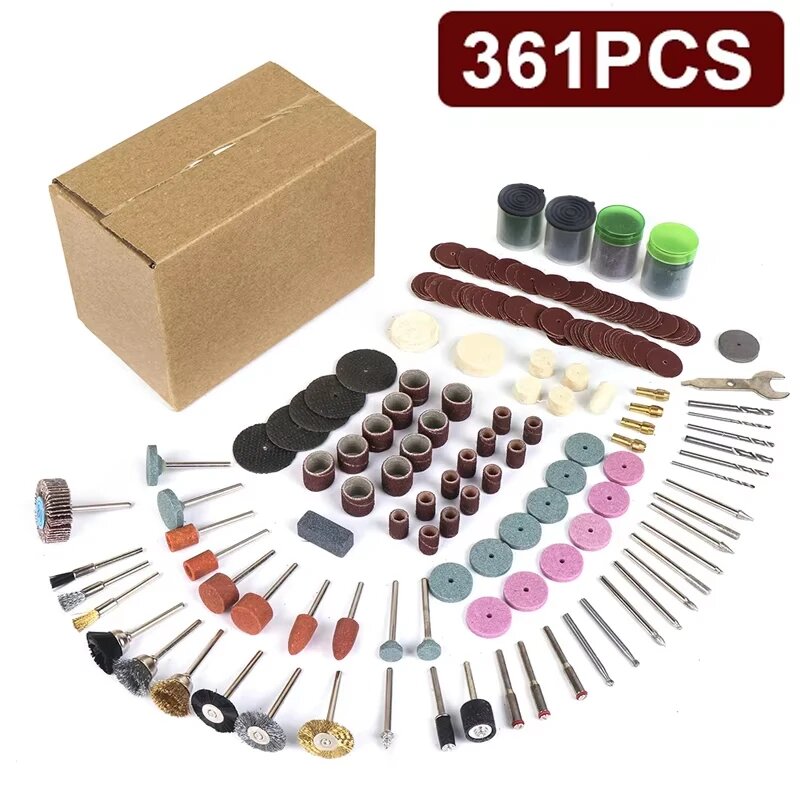 Комплект гравировочных аксессуаров для Dremel 361PCS