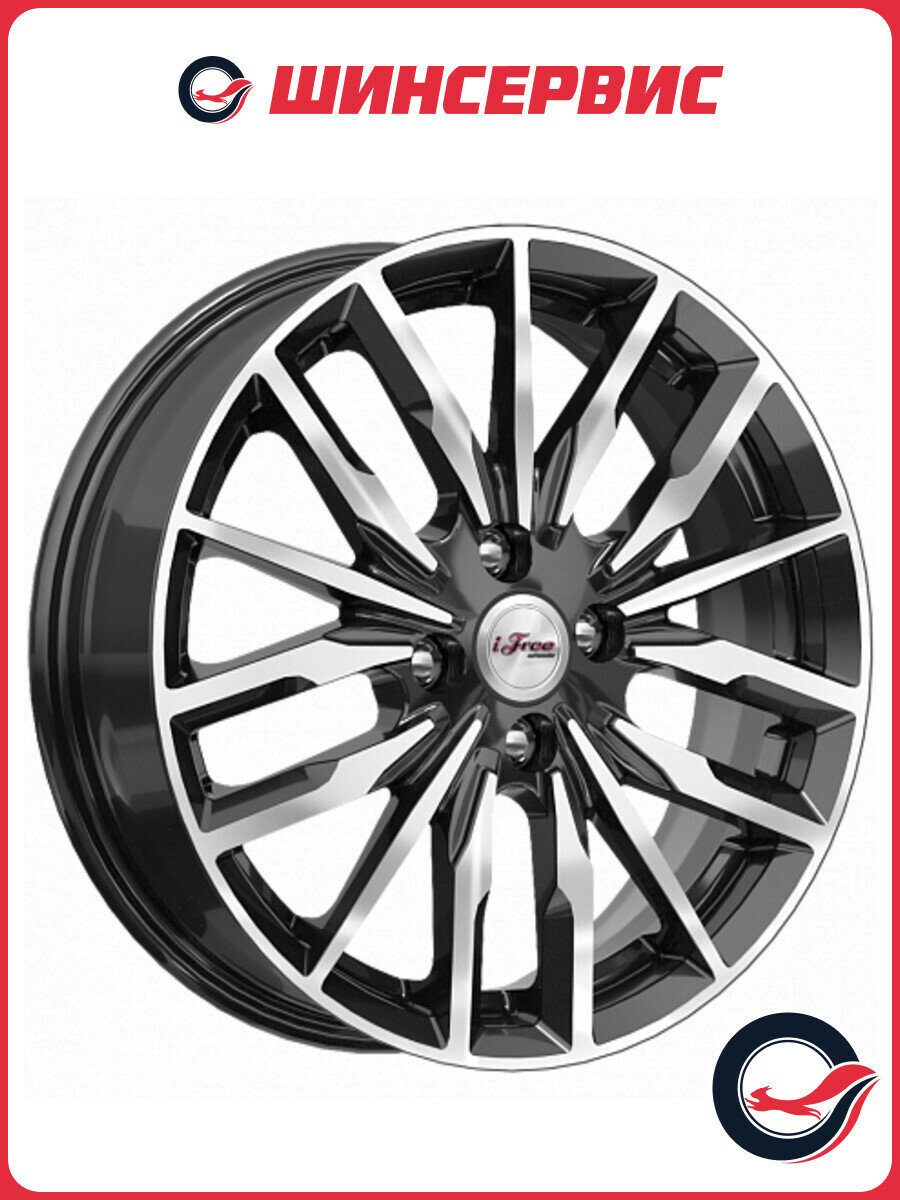 Литой колесный диск IFree Миконос R16x6.0J 4x100 ET45 ЦО54.1 для автомобиля