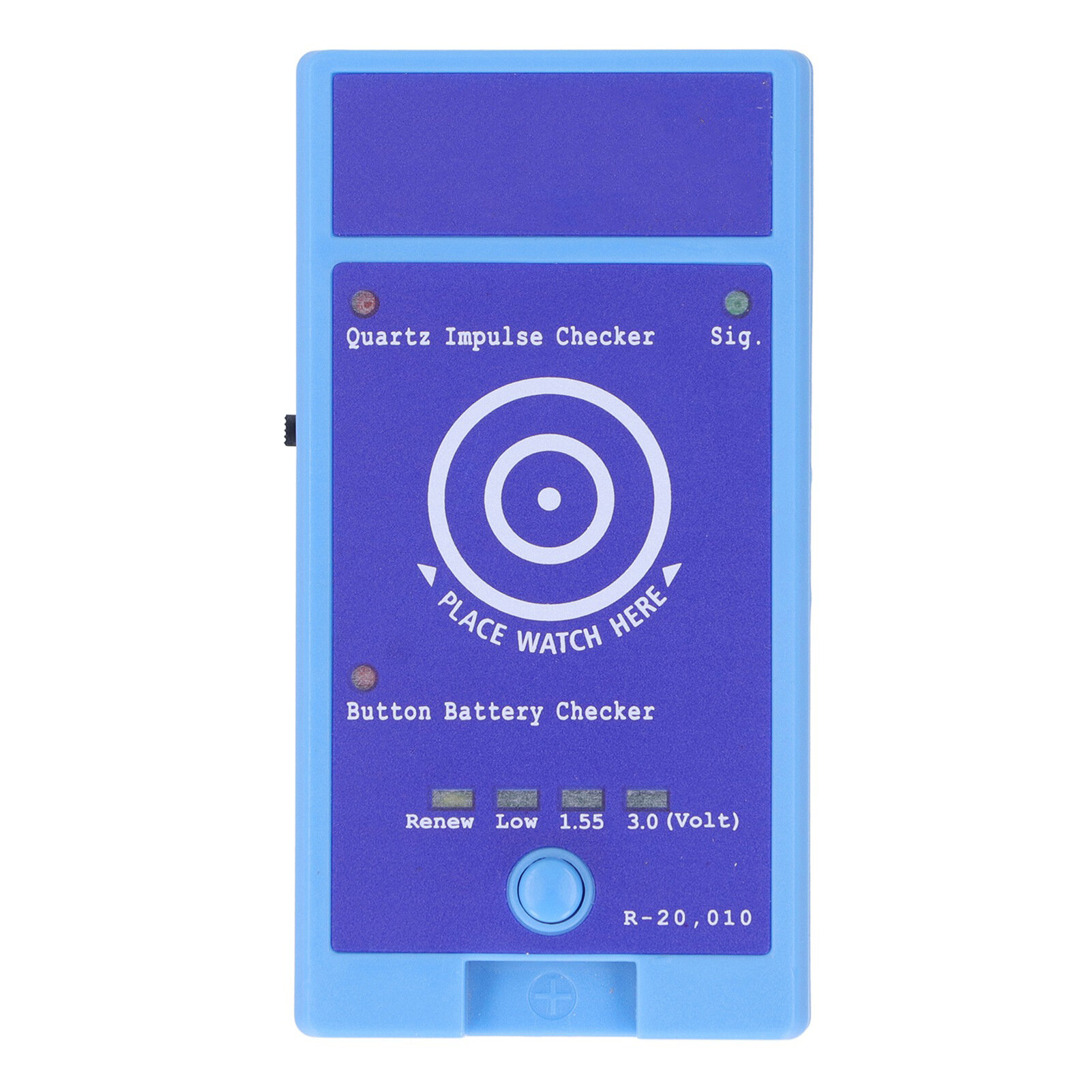 Детектор кварцевых часов двойного назначения, портативный кварцевый импульсный тестер, кнопка проверки батареи