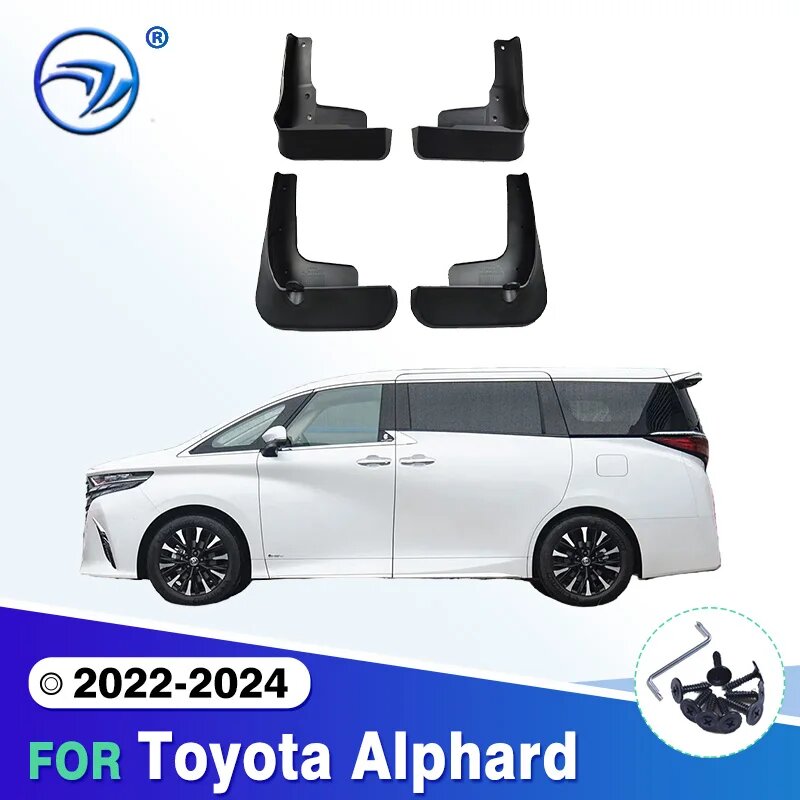 Для Toyota Alphard 2022-2024 2023, брызговики на крыло, брызговики, брызговики, автомобильный доступ
