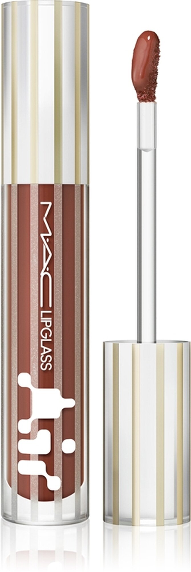 M.A.C Увлажняющий блеск для губ Lipglass Air 5 мл оттенок Aesthestic