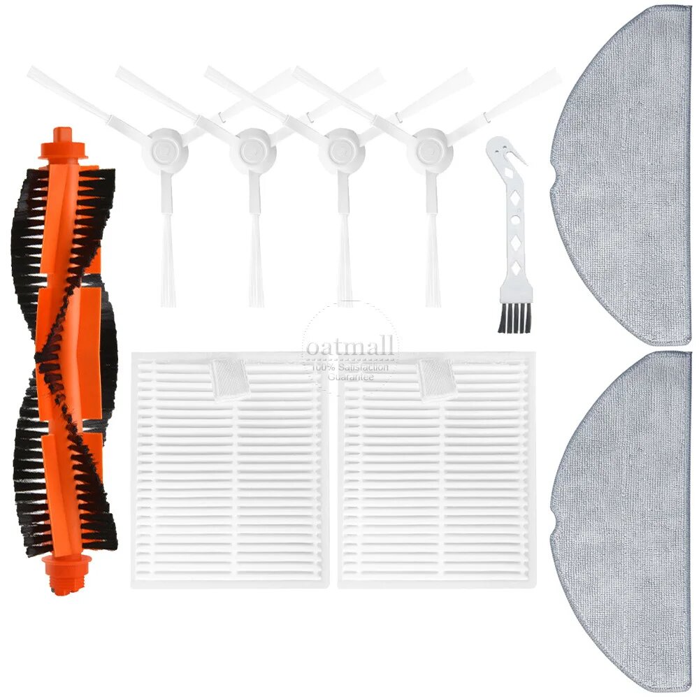 Запасные части для робота-пылесоса Xiaomi S20 D106, сменный комплект, основная щетка, Hepa фильтр, насадка на швабру, ZY-1