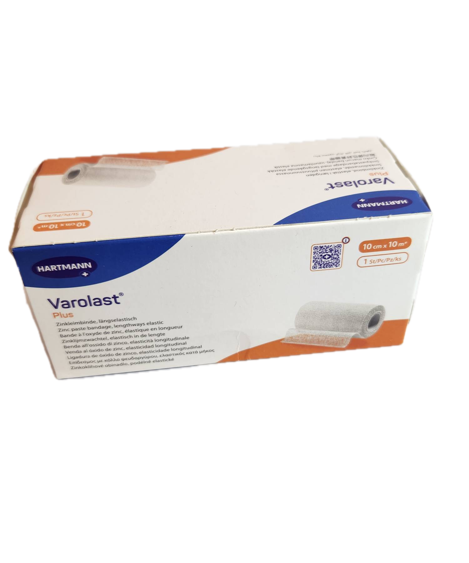 Varolast 10смх10м, бинты компрессионные с цинковой массой, длина 10 метров, (Набор 4 штук). «Paul Hartmann»