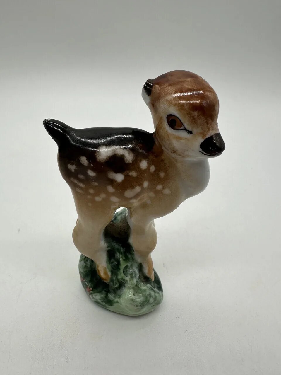 Статуэтка Оленёнок Лфз Фарфор ссср 60 годы винтажная редкая
