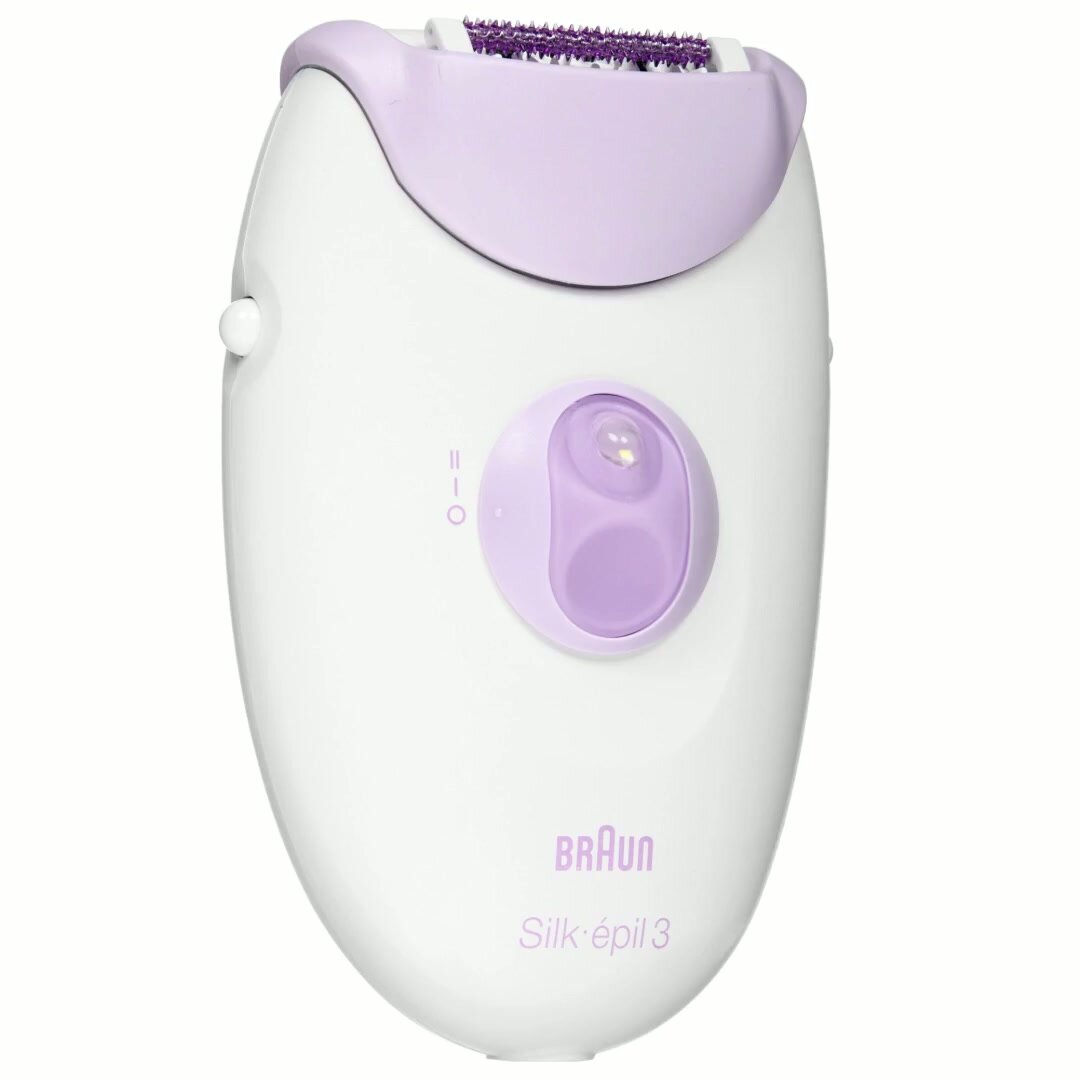 Эпилятор Braun SE3-000, 2 скорости, массажер, подсветка, для зоны бикини и подмышек — фото 1