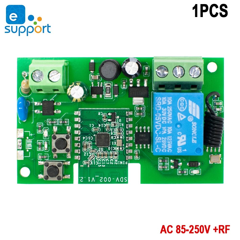 Scimagic-RC EWelink Wi-Fi умный выключатель 1 канала AC 85-250V NO Shell