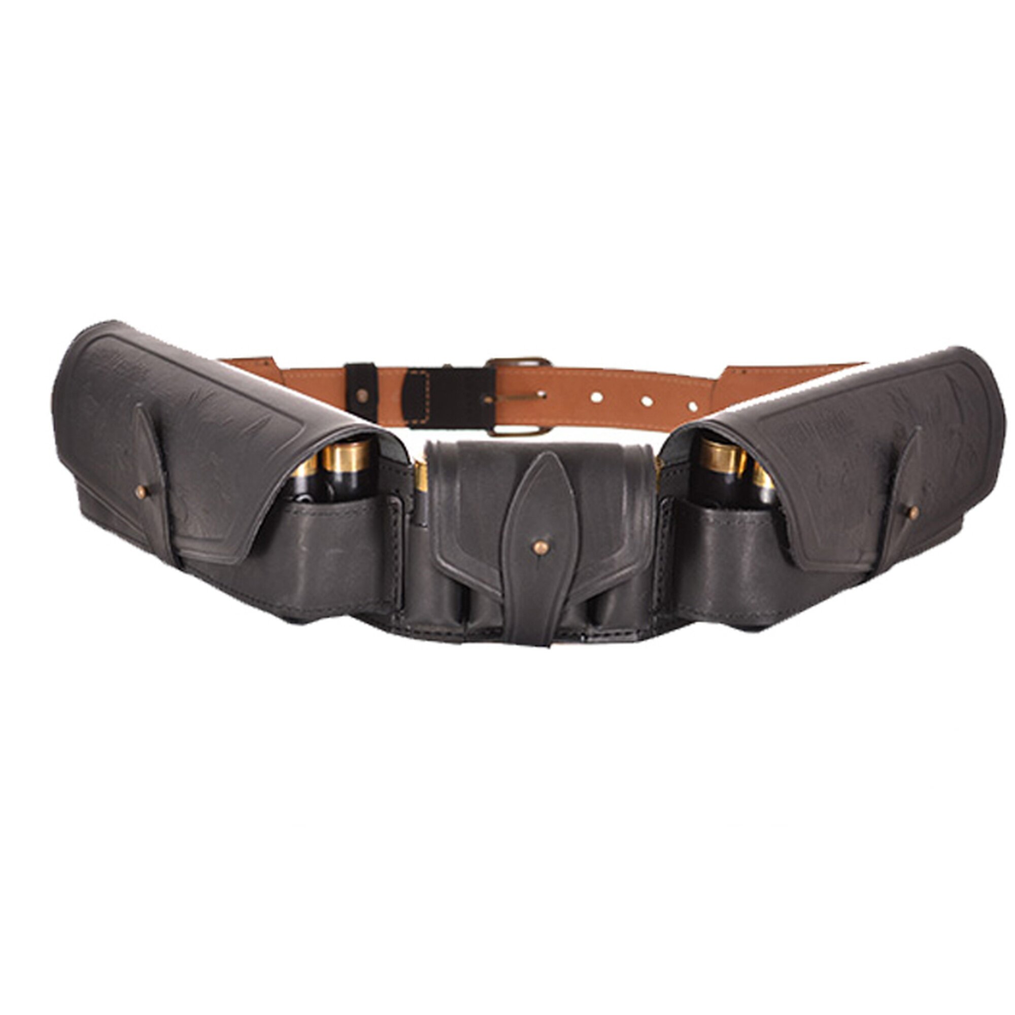 Патронташ Калибр 16/12 на 40 патронов закрытый ХСН натуральная кожа