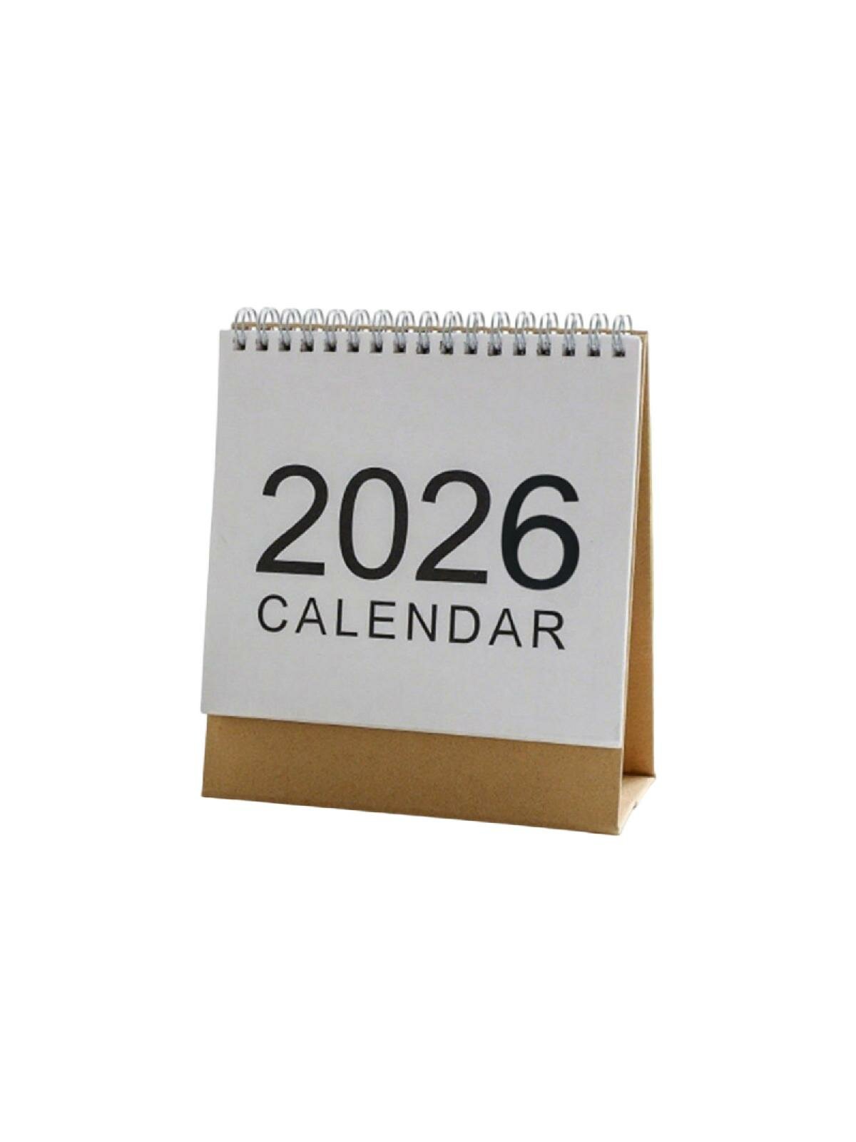 Настольный календарь 2026, домашний календарь, двухпроводный Постоянный календарь