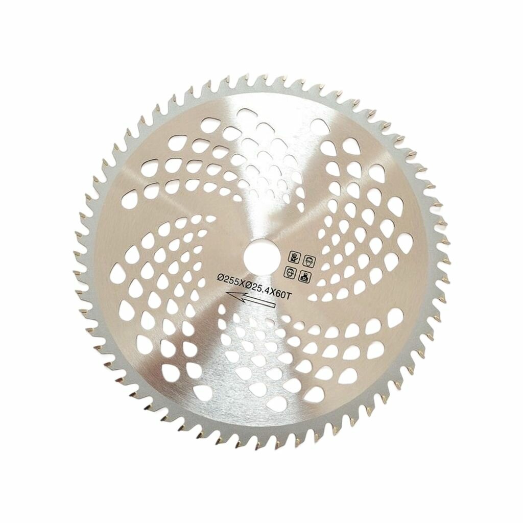 Садовые инструменты пильный диск для газонокосилки-10 дюймов 255 мм 60 зубьев