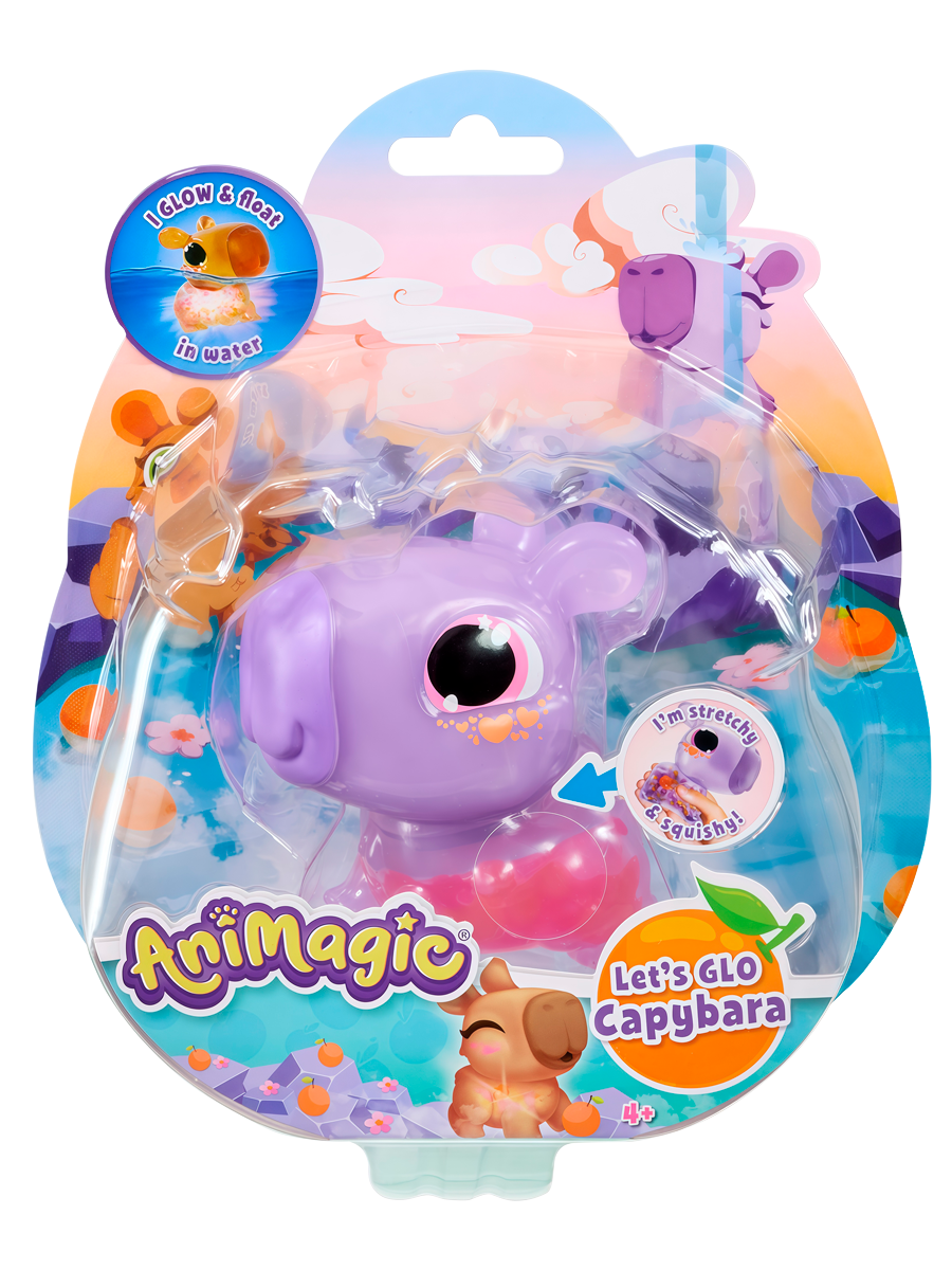 Фигурка Goliath сквиш Капибара сиреневый