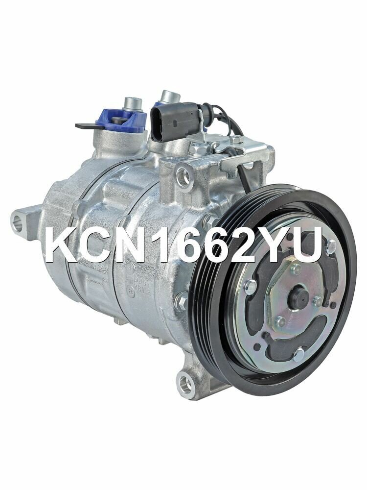 Компрессор кондиционера Krauf KCN1662YU для Audi Q7 Q8 Porsche Cayenne