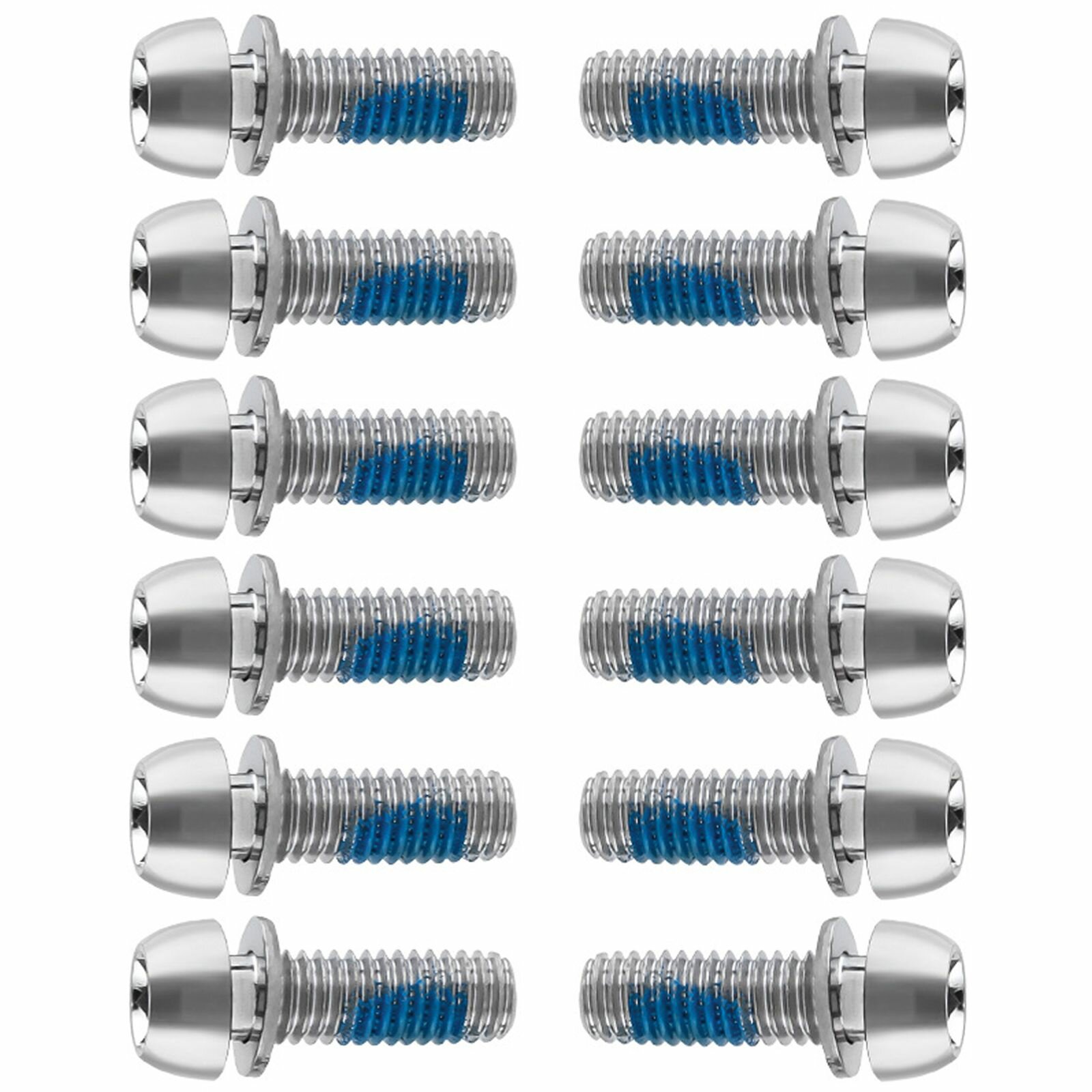 12 шт Болты для крепления шатуна и тормозных суппортов велосипеда легко устанавливаются