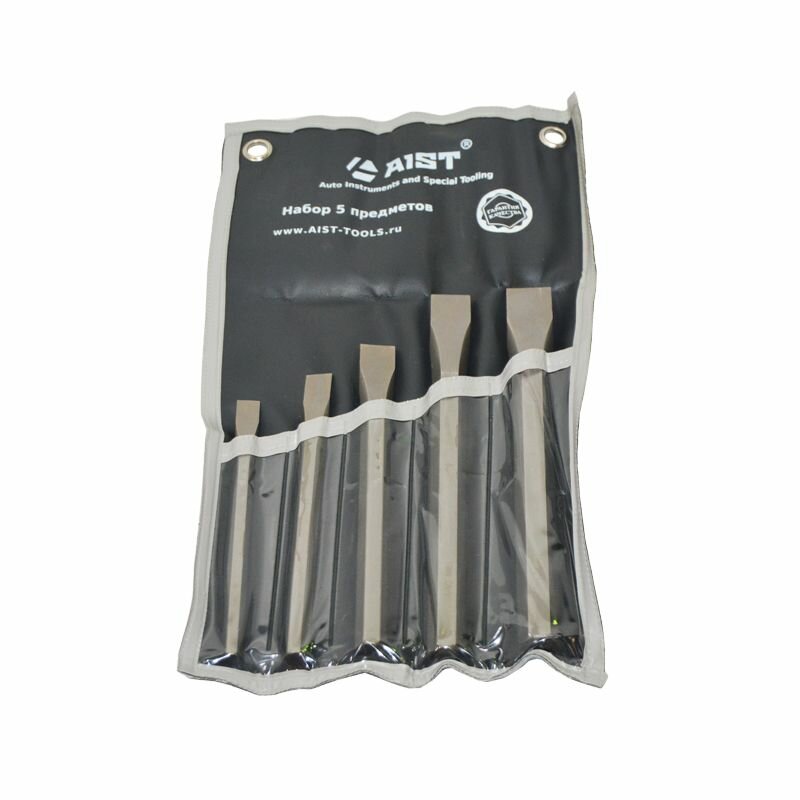 Набор зубил слесарных по металлу 5 предметов 10-22 мм AIST-M 79100405-M