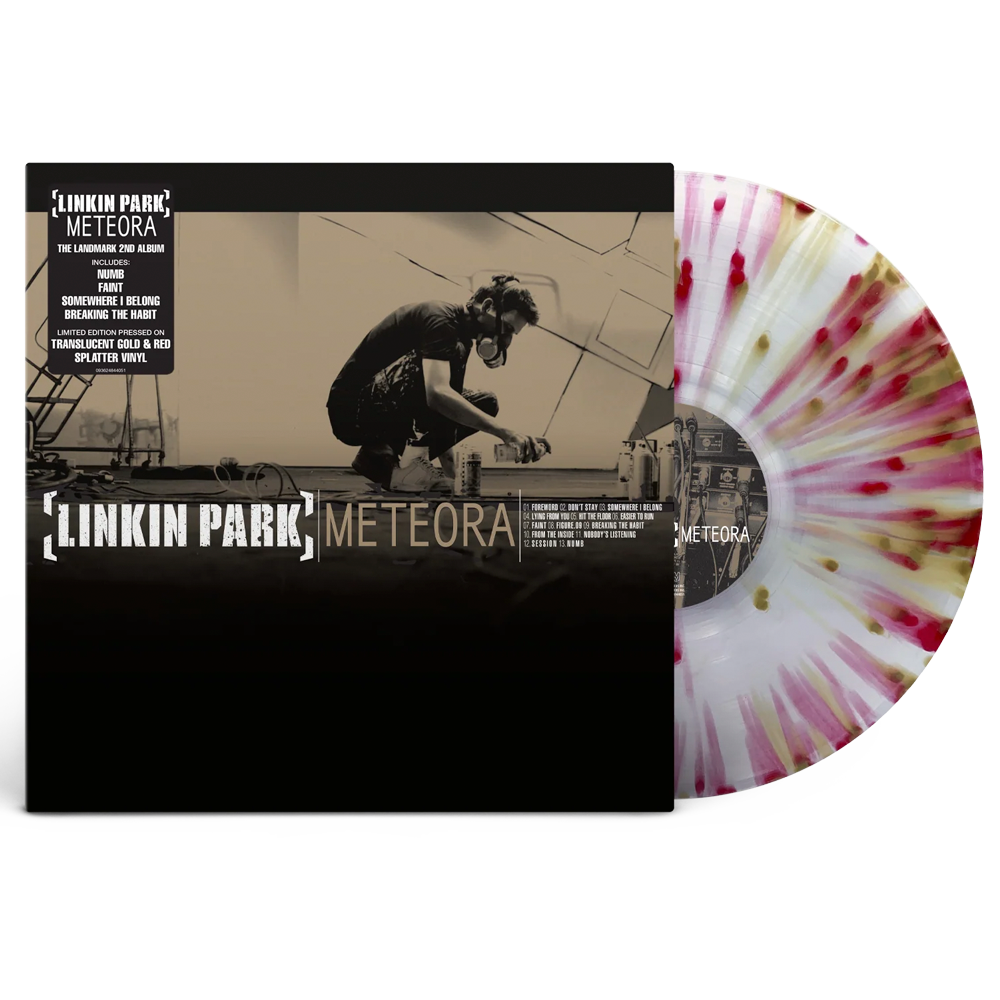 Linkin Park – Meteora (Translucent Gold & Red Splatter Vinyl)