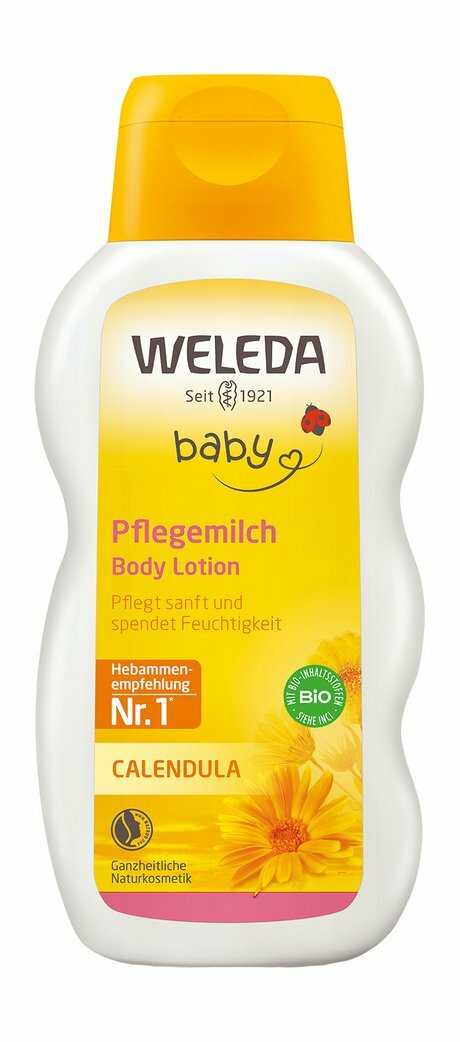 Weleda Baby Calendula Body Lotion Детское молочко для тела с экстрактом календулы 200мл