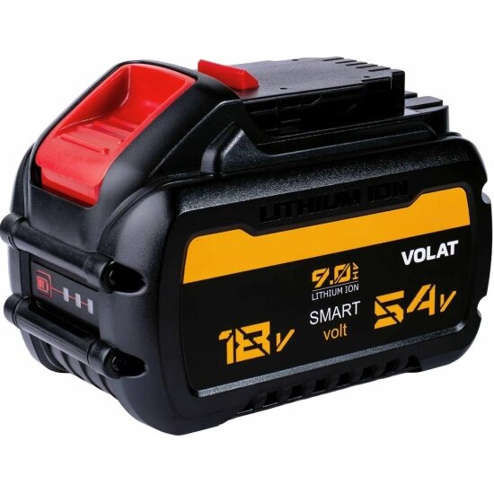Аккумулятор Volat для DEWALT 9Ач 18.0V/54.0V Li-ion, VT-DCB606-18.0V/54.0V 9.0