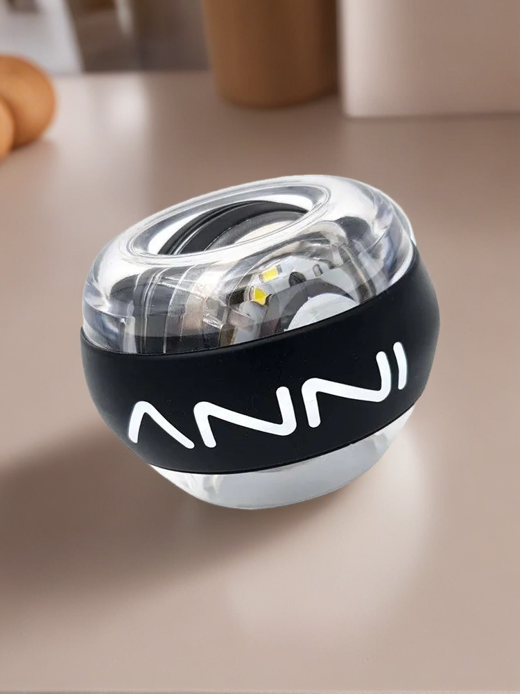 ANNI Кистевой эспандер гироскопический ANNI HiH1 для рук и запястий, черный