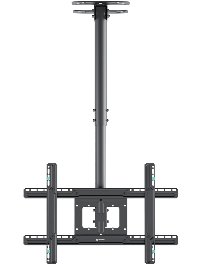 Кронштейн потолочный ONKRON N2L 32-80" макс. 400х600, наклон -5°/+15°, черный