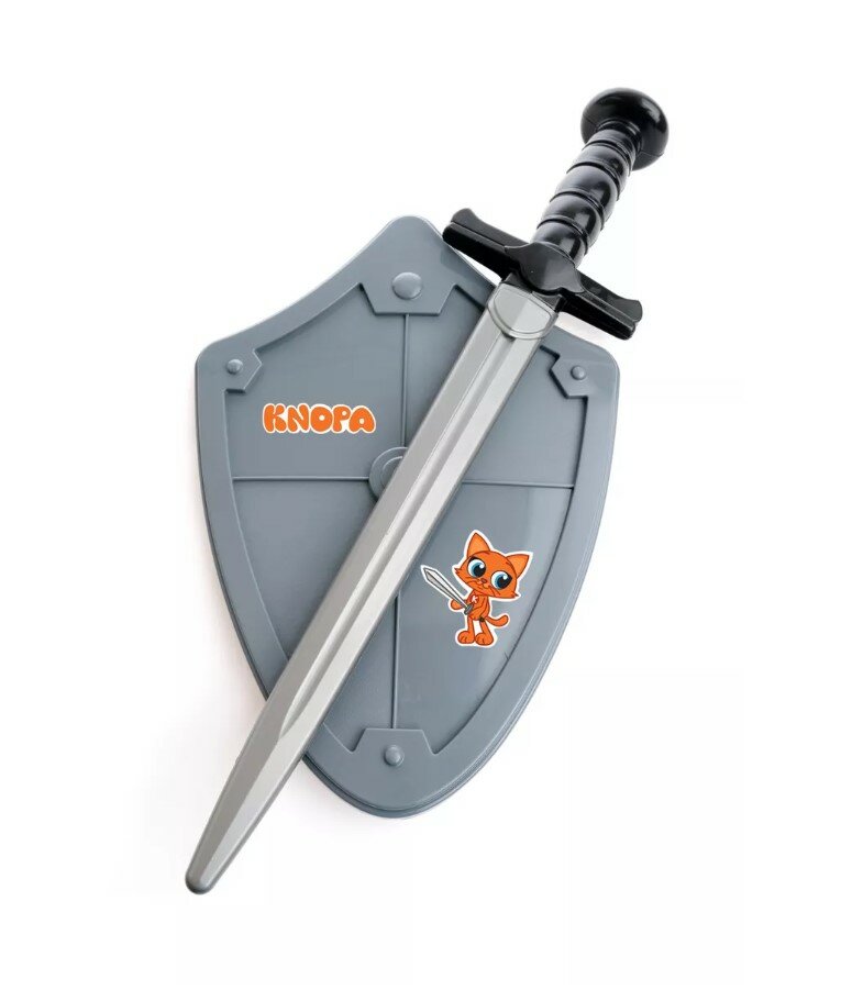 Набор оружия Кнопа Богатырь, щит, меч 87014