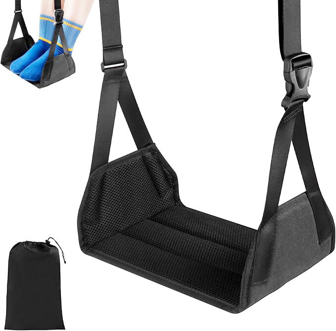 Новая подставка для ног в самолете, офисная подставка для ног, гамак, удобная для дальних поездок, портативная подставка для ног