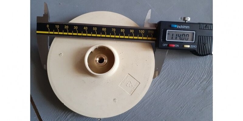 Крыльчатка насоса D114x22 U455-800-034 U455-800-034