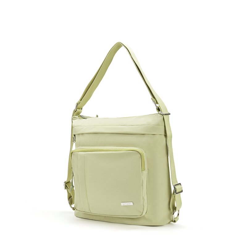 Рюкзак унисекс XTEP Fabric Carry Backpack Regular, светло-зелёный/чёрный/экрю/светло-голубой
