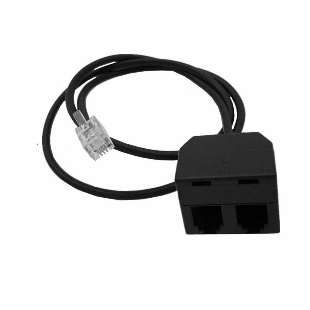 RJ9 Y-разветвитель для телефонного тренинга, 1pc