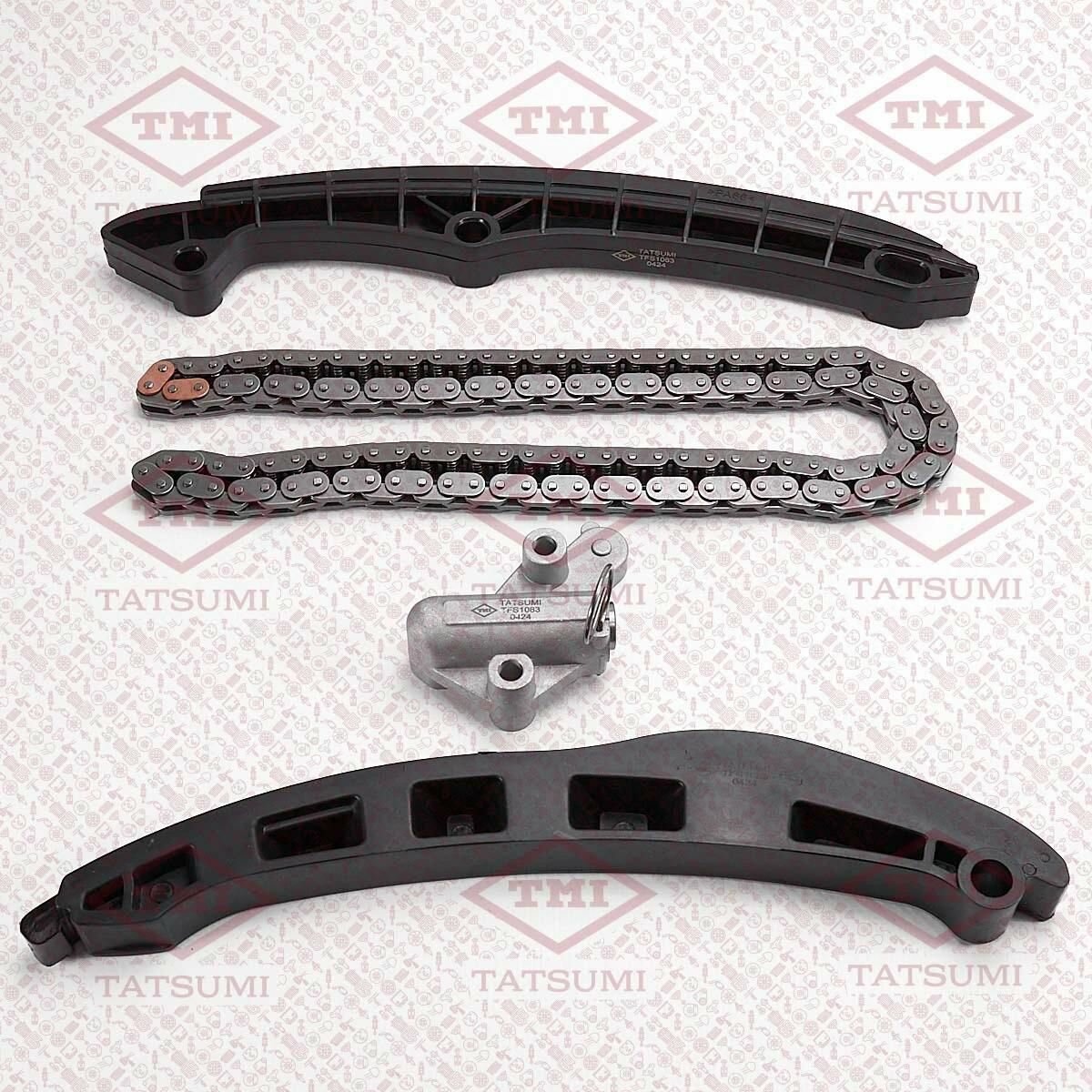 Комплект цепи ГРМ TATSUMI Audi A3 07-, Skoda Fabia, Octavia, Rapid, Roomster, Superb, Yeti 04-, VW Golf, Jetta, Passat, Polo, Sharan, Tiguan, Touran 06- (TFS1083)