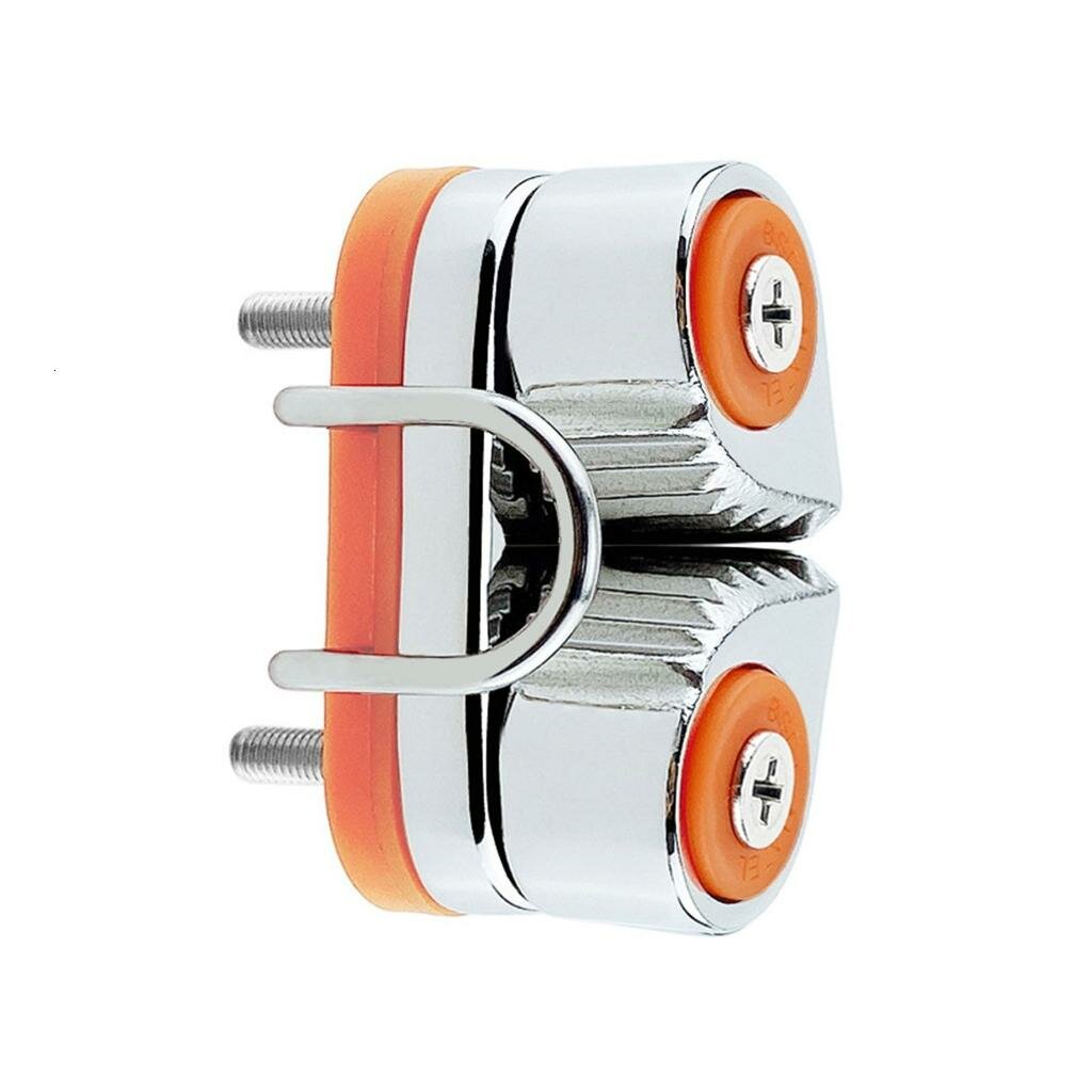 Зажим для троса из нержавеющей стали с направляющими кольцами, Оранжевый - Стиль 2