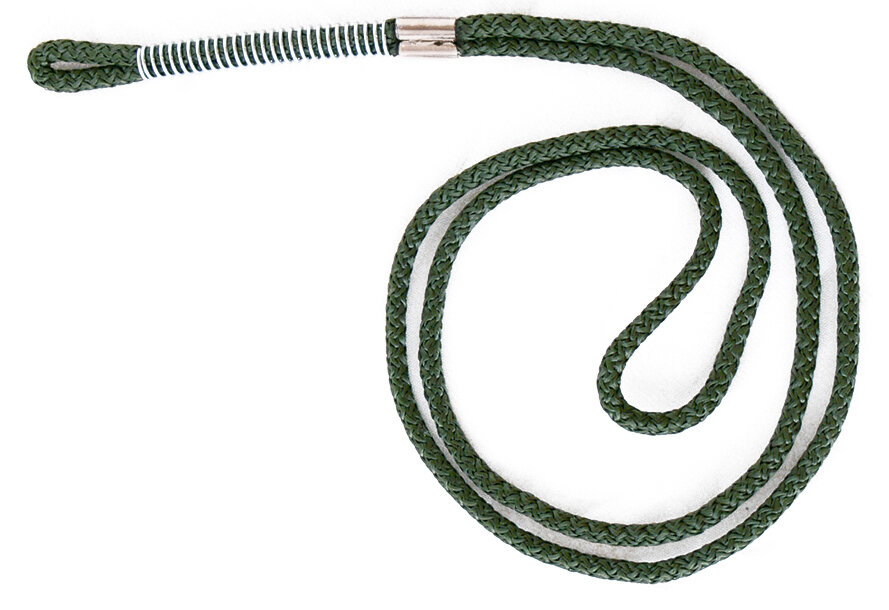 Подвес для манков Mankoff, нержавеющая сталь, фиксатор-пружина, серый/зелёный