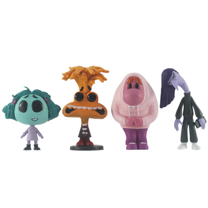 Игрушка pvc playful inside out 2 набор фигурок, четыре ярких цвета