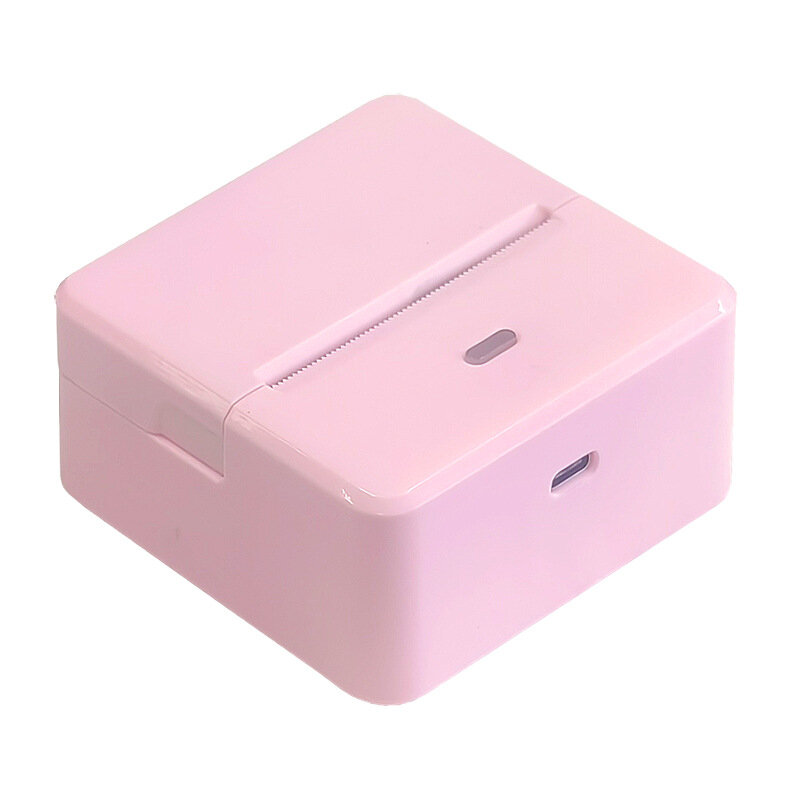 Миниатюрный портативный принтер для исправления ошибок, маленький карманный Bluetooth-принтер для фото, студенческих этикеток и наклеек