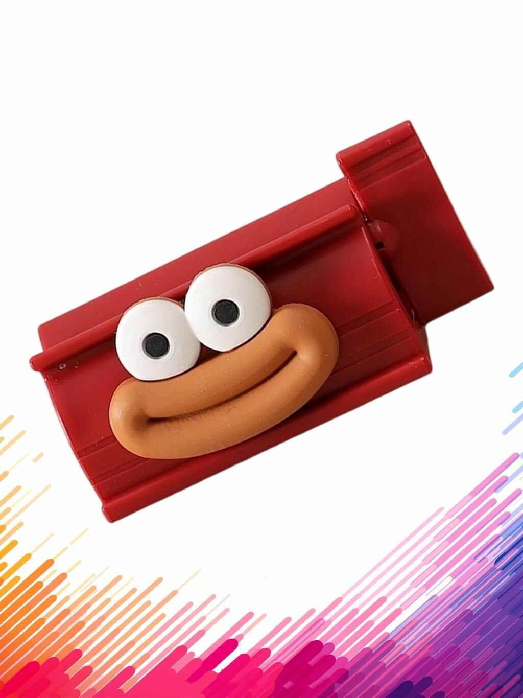 Автоматический дозатор зубной пасты, красный