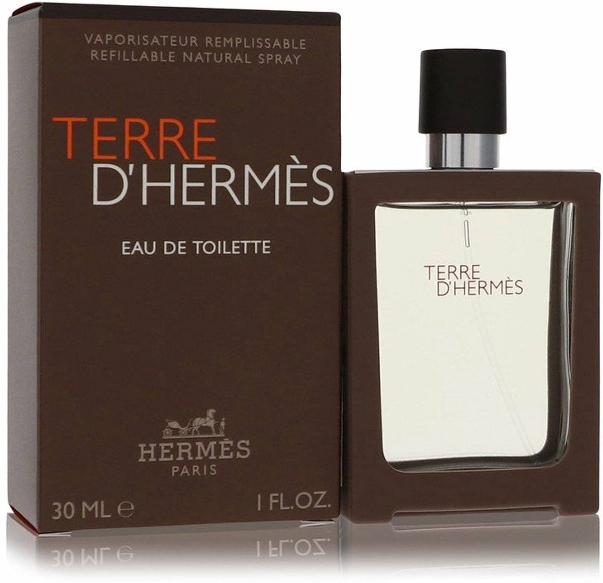 Hermes Terre d Hermes 30 мл туалетная вода для мужчин, древесно-пряный аромат