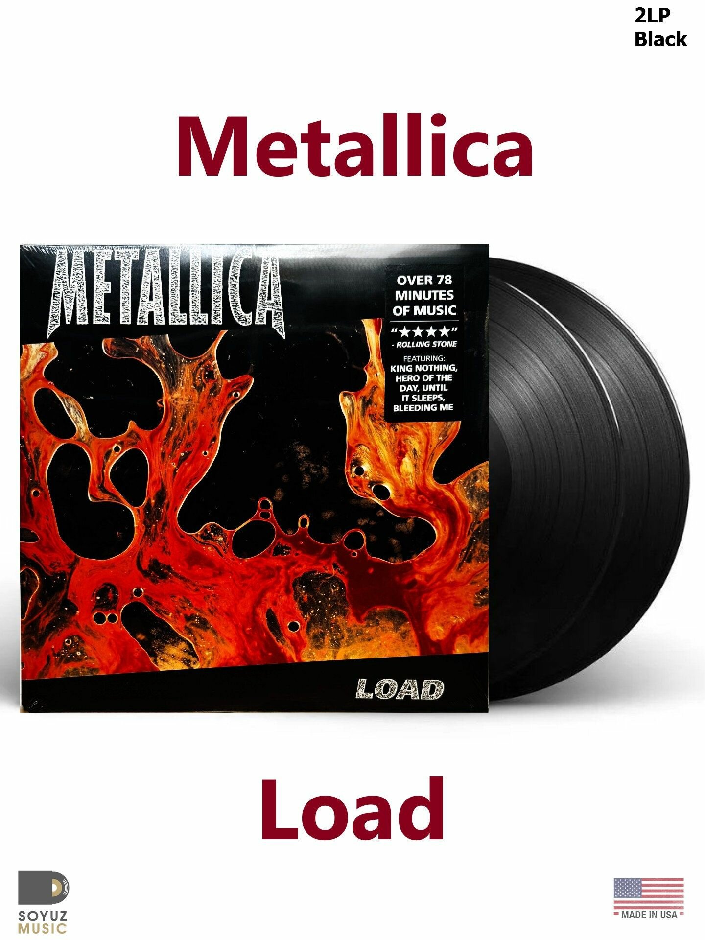Metallica. Load (2LP Gatefold/Виниловая пластинка/USA) 18+