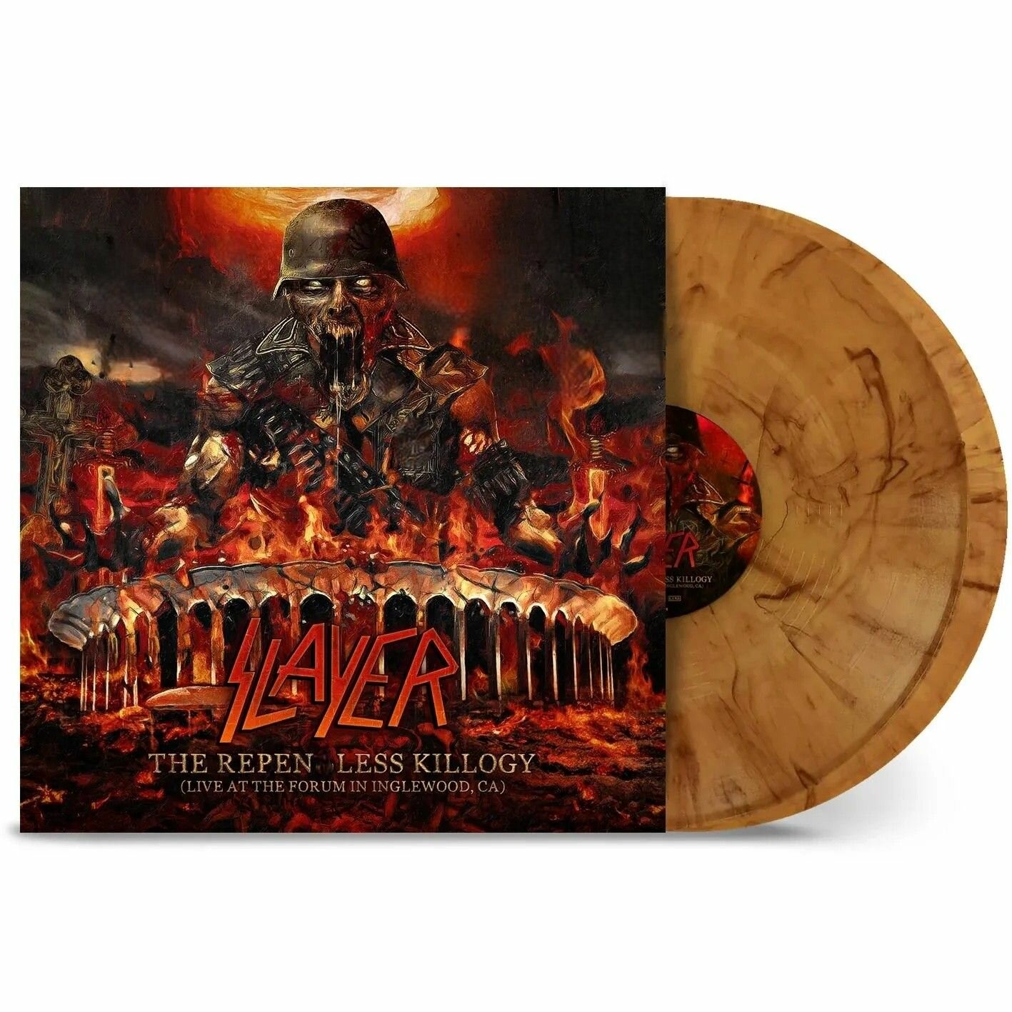 Slayer. The Repentless Killogy: Live At The Forum In Inglewood, CA (2LP Gatefold/Amber Smoke Vinyl/Виниловая пластинка)