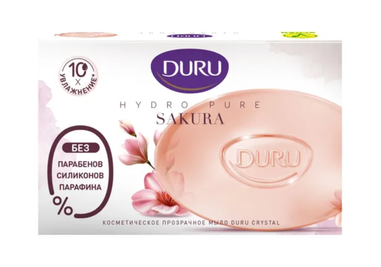 Мыло твердое Duru Hydro Pure Sakura , 106 гр.